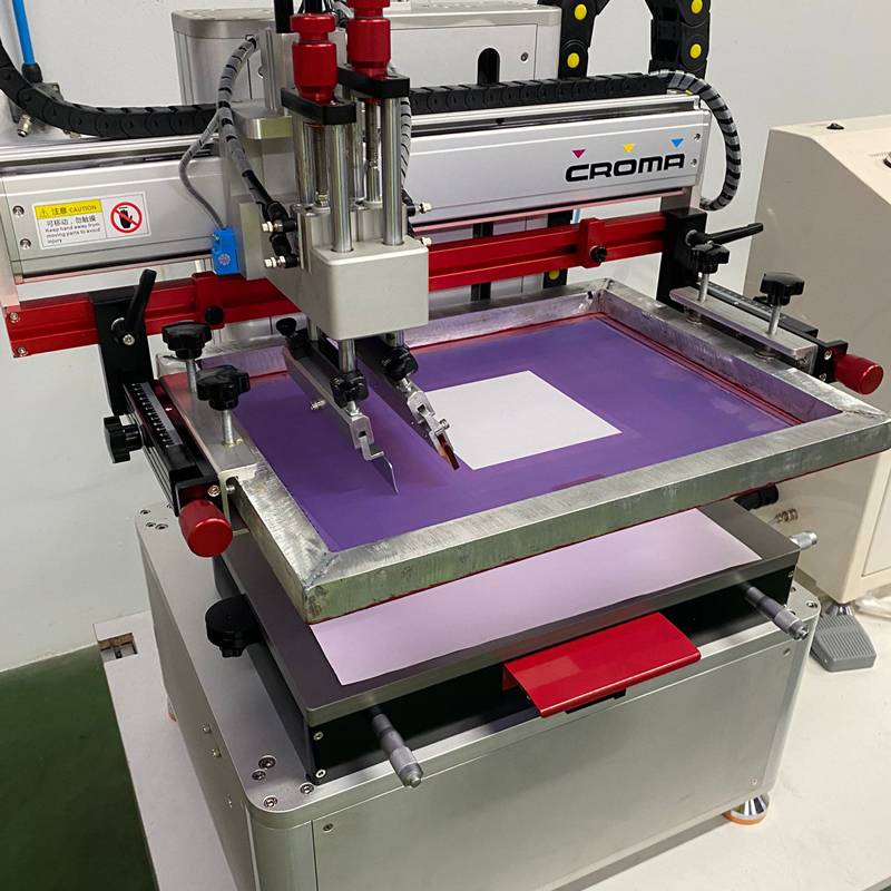 Semi-automatic Silk-screening Printing machine customised.