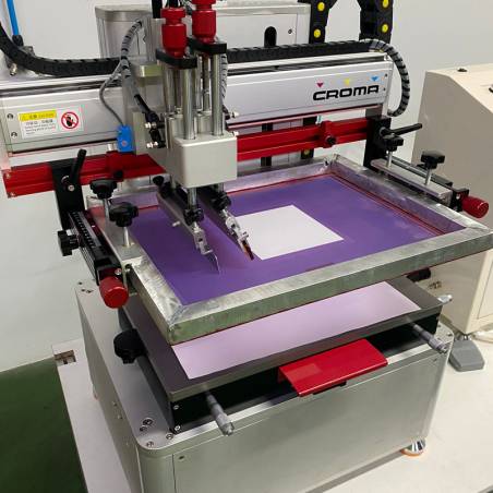 Semi-automatic Silk-screening Printing machine customised.