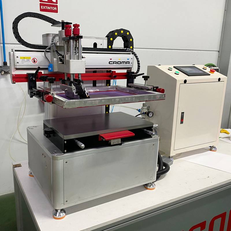 Semi-automatic Silk-screening Printing machine customised.